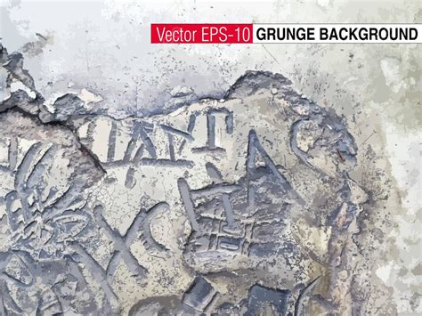 Grunge Texture Background Decorative Hard Dark Vector Decorative Hard