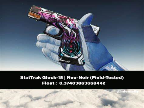 Stattrak Glock 18 Neo Noir Ft Csgo Skins Knives Video Gaming Gaming Accessories In Game