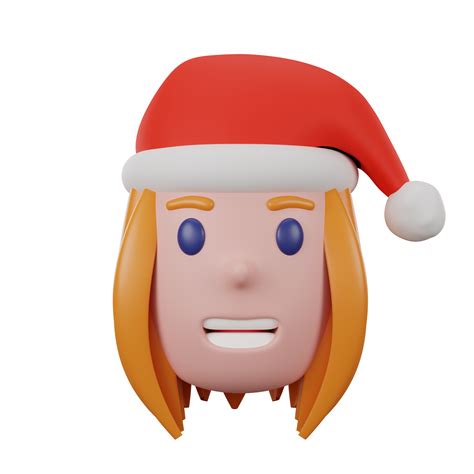 3d Avatar Female Christmas 10880623 Png