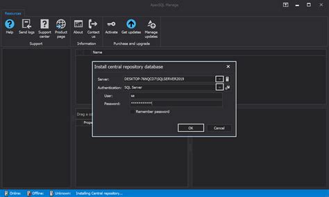 ApexSQL Manage Screen Shot Tour