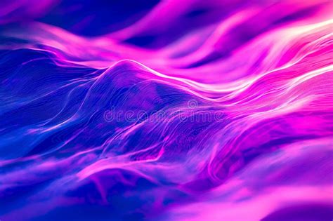 Cyber Big Data Flow Blockchain Data Fields Network Line Connect Stream Stock Illustration