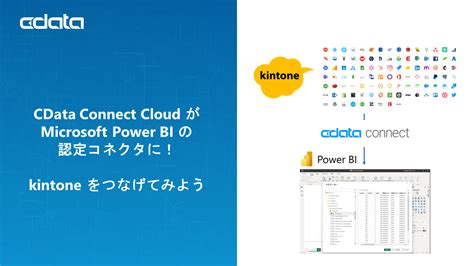 cdata connect cloud、microsoft power biの認定コネクタとして追加
