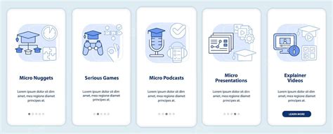 The Title Can Be Rewritten As Light Blue Onboarding Mobile App Screen For Delivering