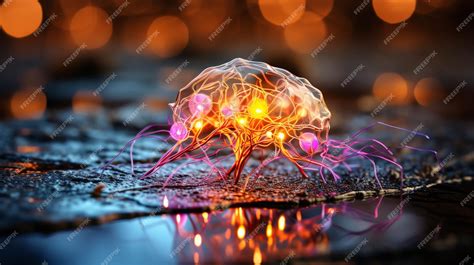 Premium Ai Image Neurons Nervous System Neuron Signaling