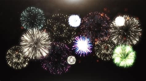 3d Animation Of Fireworks 38901700 Stock Video At Vecteezy