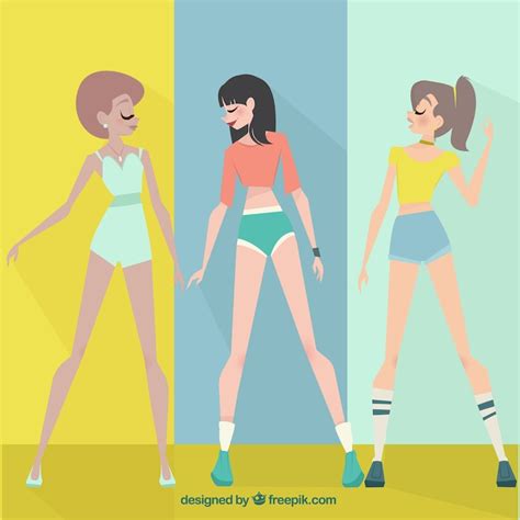 여성 엉덩이 캐릭터 이미지 Freepik에서 무료 다운로드