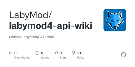 GitHub LabyMod Labymod4 Api Wiki Official LabyMod4 API Wiki