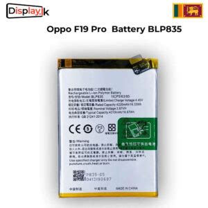 Oppo F Pro Original Battery Blp Display Lk