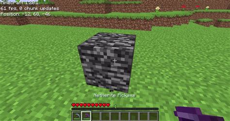 Breaking Bedrock Minecraft Mod