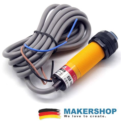 e18 d80nk ir infrarot lichtschranke distance sensor arduino einstellbar