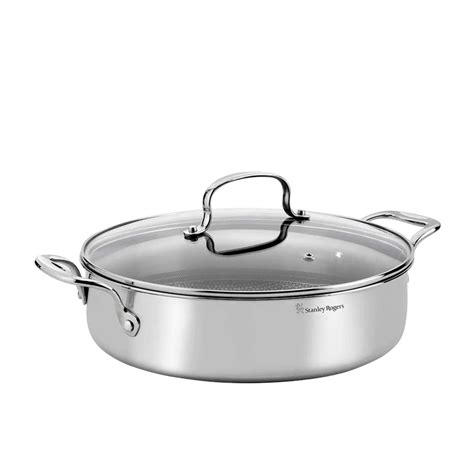 Stanley Rogers Sr Matrix Chefs Pan With Glass Lid 28cm Kitchen Warehouse™