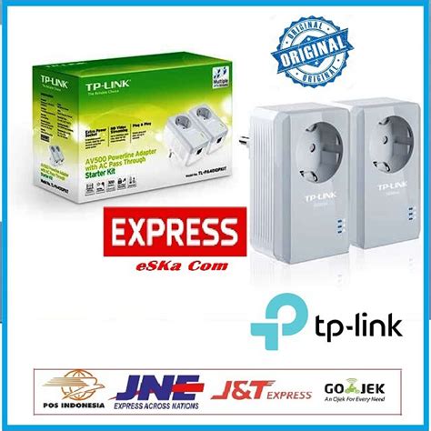 Powerline Adapter Av500 Tp Link Tl Pa4010pkit With Ac Pass Through Shopee Philippines
