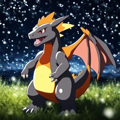 Shiny Mega Charizard Y Wallpaper