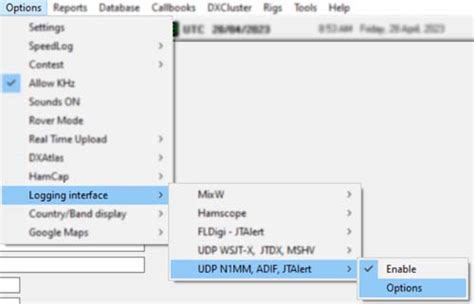 when this options is enabled winlog32 will open a port and listen for