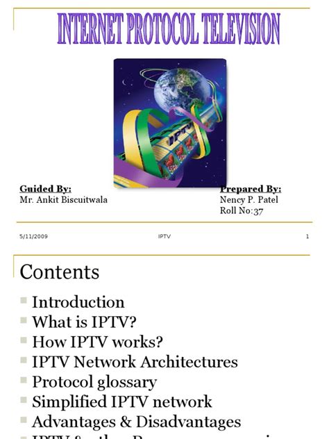 internet protocol television iptv pdf iptv internet protocols
