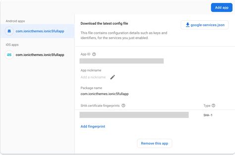 firebase authentication ionic 6 full starter app