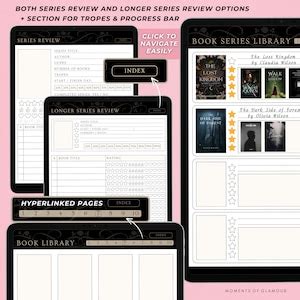 Smut Reading Journal For Romance Reader Book Journal Digital Spicy Reading Planner For Book