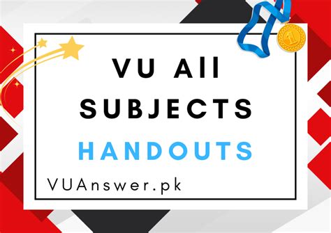 Vu Handouts Archives Vu Answer Your Right Path