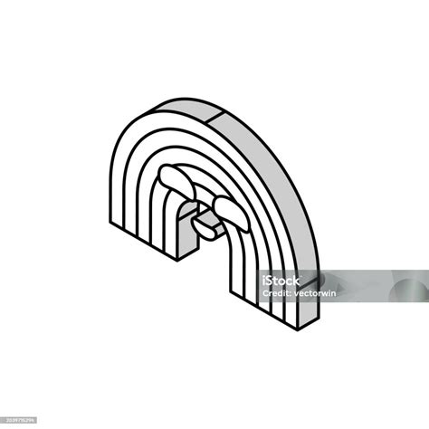 무지개 미소 캐릭터 아이소 메트릭 아이콘 벡터 일러스트 레이 션 Health에 대한 스톡 벡터 아트 및 기타 이미지 Health 고객 고객 중심 Istock