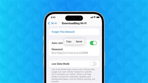 How To See The Wi Fi Password On Your Iphone Or Ipad