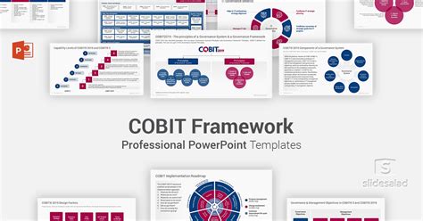COBIT Framework PowerPoint Template Designs SlideSalad
