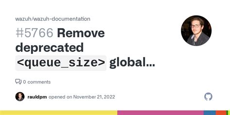 Remove Deprecated ` ` Global Option · Issue 5766 · Wazuhwazuh