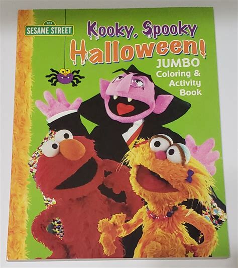 Sesame Street Halloween Coloring Pages
