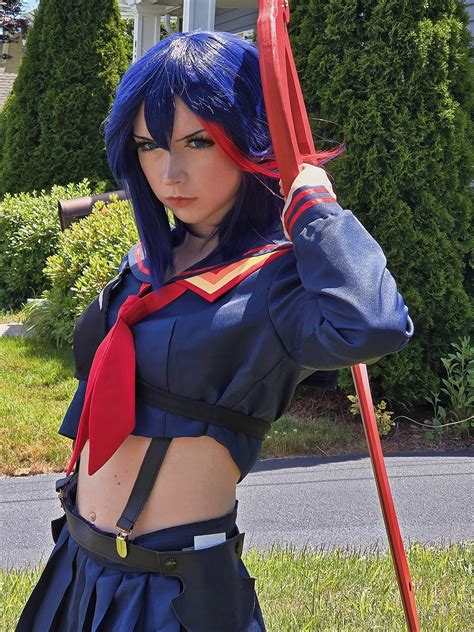 Ryuko Matoi Cosplay Kill La Kill Ryuko Matoi Cosplay Costume Halloween