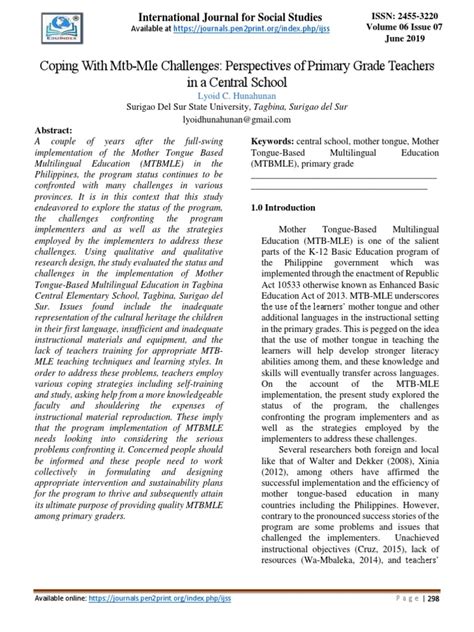 Mtb Mle Pdf Curriculum Teachers Mtb Mle Pdf Curriculum Teachers