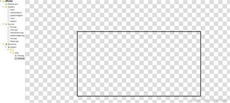 【qt 实现一个画板，基于qwidget 可以绘制直线和矩形】 qt画板 csdn博客