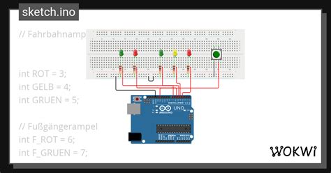Ampel Wokwi Esp32 Stm32 Arduino Simulator