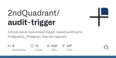 Github 2ndquadrantaudit Trigger Simple Easily Customised Trigger