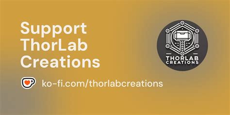 Support Thorlab Creations