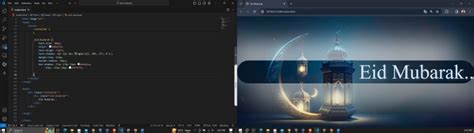 Fatima Arshad On Linkedin Fun Coding Html5 Css Eid