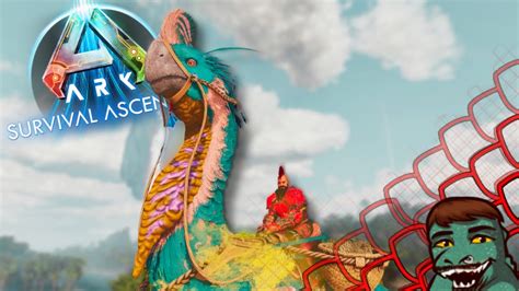 Taming The New Gigantoraptor Ark Survival Ascended [the Island Ep 20] Youtube