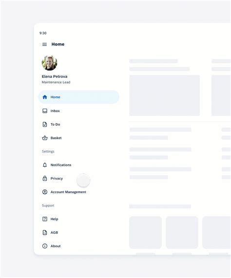 Navigation Drawer Sap Fiori For Android Design Guidelines