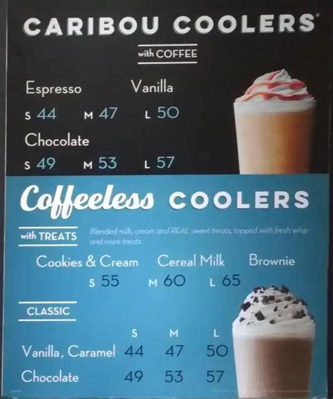 Caribou Coffee Menu, Menu for Caribou Coffee, Thamrin, Jakarta - Zomato Indonesia