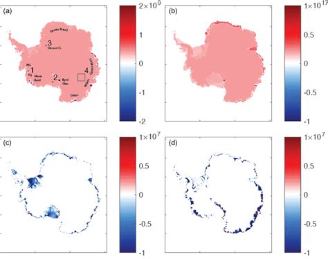 Adjoint Sensitivities δj δx I For The Antarctic Ice Sheet Where X I