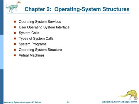 Ppt Chapter 2 Operating System Structures Powerpoint Presentation