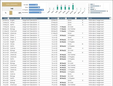 Best 13 Assignment Tracker Excel Template Artofit