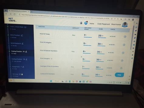 Completed My Coding Practice 7a Rahul Attuluri Nxtwave Sashank Gujjula Ritesh Soni