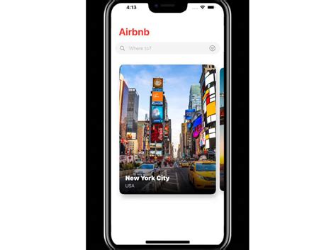 parallax carousel horizontal image scroll written in swiftui