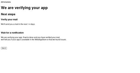 Verifying Codesandbox