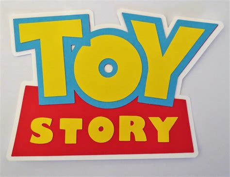 Toy Story Title Paper Die Cut Layered Cardstock Scrapbook Embellishment
