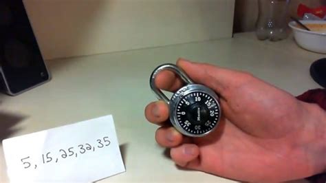 Cracking A Master Lock Combo Is As Simple As Following Three Simple Steps FHM