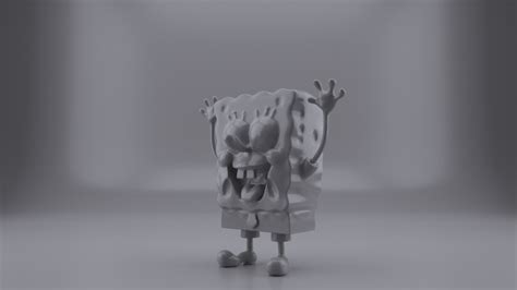 Stl File Spongebob 🦸 ・3d Print Object To Download・cults