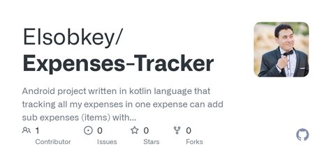 Github Elsobkey Expenses Tracker Android Project Written In Kotlin Language That Tracking All