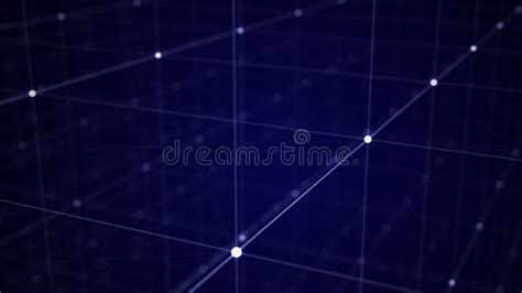 digital data nodes in a plexus grid stock footage video of finance