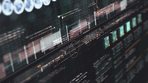 Premium Photo Futuristic Abstract Matrix Cyber Environment Analytic