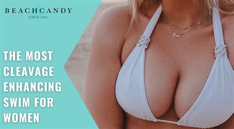 Most Cleavage Enhancing Swim For Women Shop Bust Boosting Bikinis